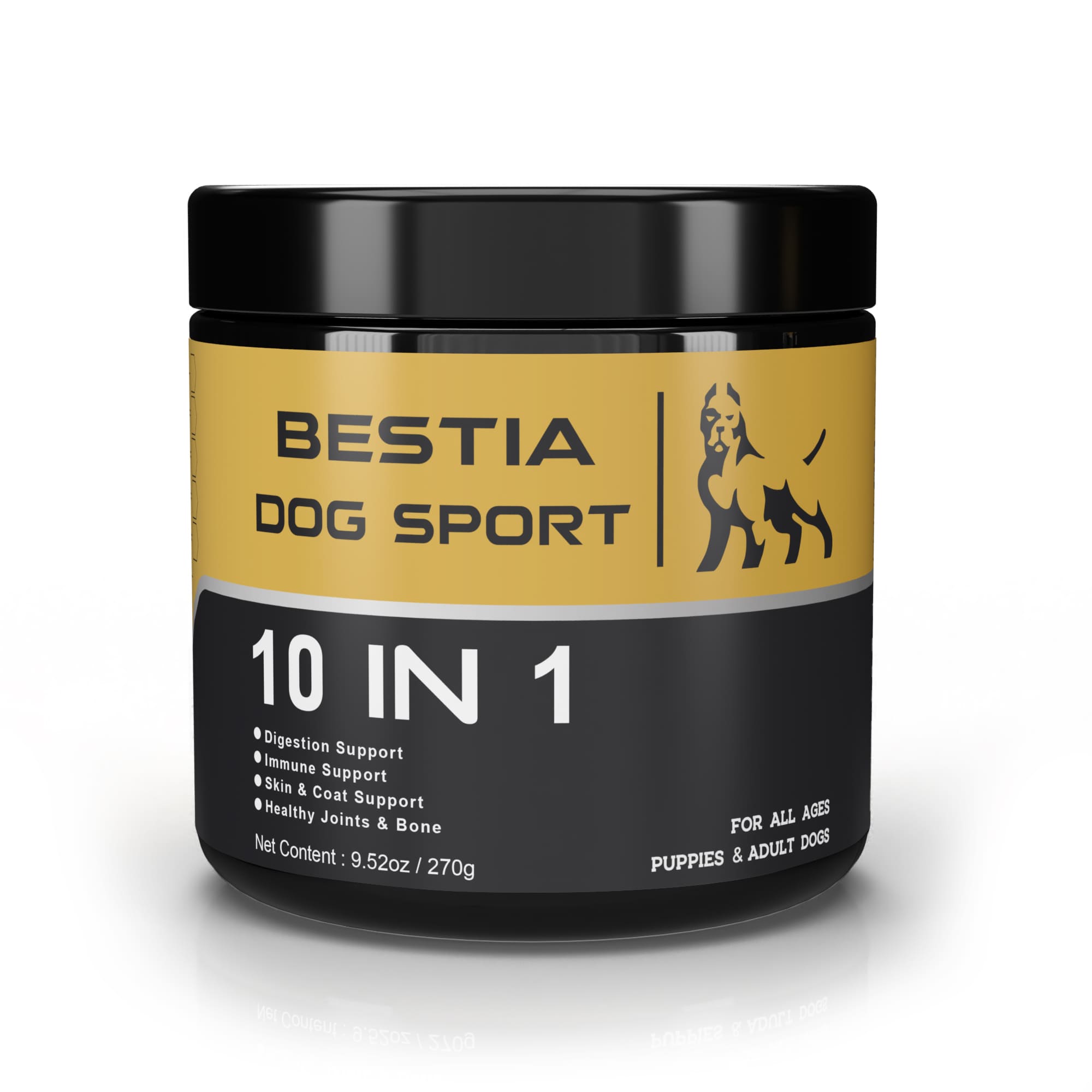 BDS 10 in 1 Dog Food Supplement – Bestia Dog Gear
